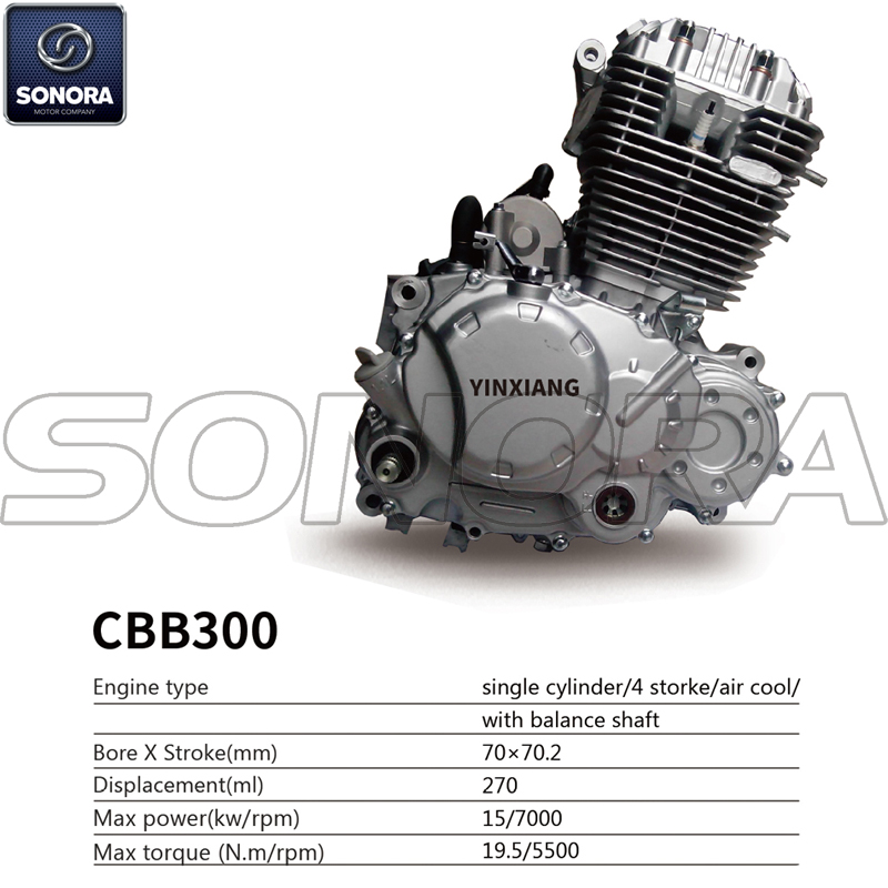 Yinxiang Engine CBB300 BODY KIT ENGINE PARTS COMPLETE SPARE PARTS ...