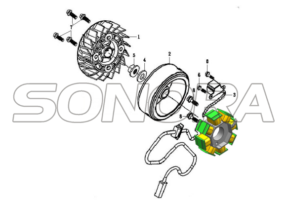 AC GEN. ASSY For LONGJIA FORMULA Spare Part Top Quality
